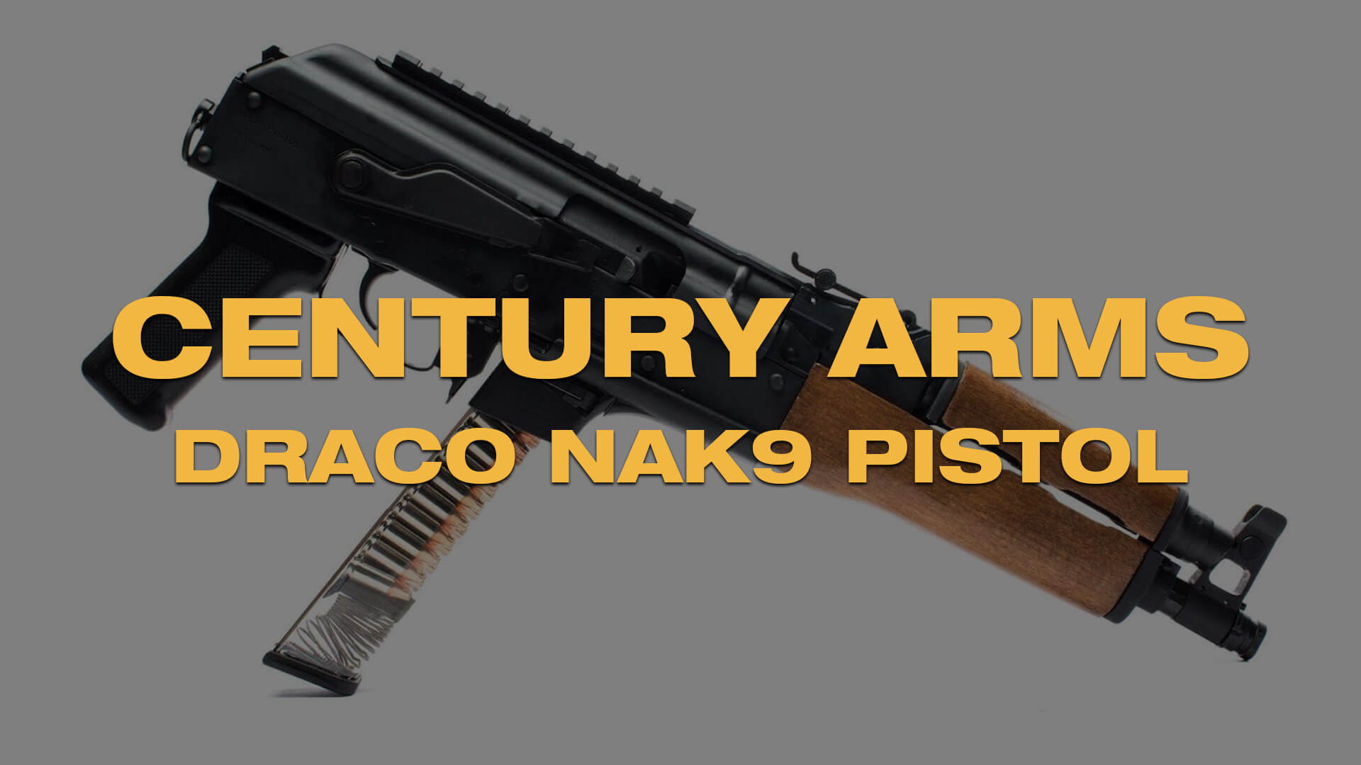 Century’s New Draco NAK9 AK 9mm Pistol…Yes It Takes Glock Mags - Omaha ... Century’s New Draco NAK9 AK 9mm Pistol…Yes It Takes Glock Mags - Omaha ...